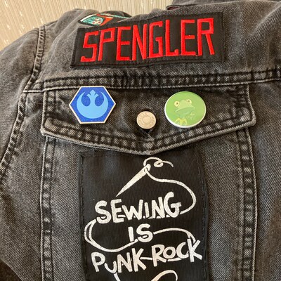 Sewing is Punk DIY PUNK PATCH - Etsy