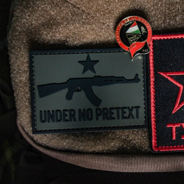 PVC Under No Pretext Subdued Morale Patch - Etsy