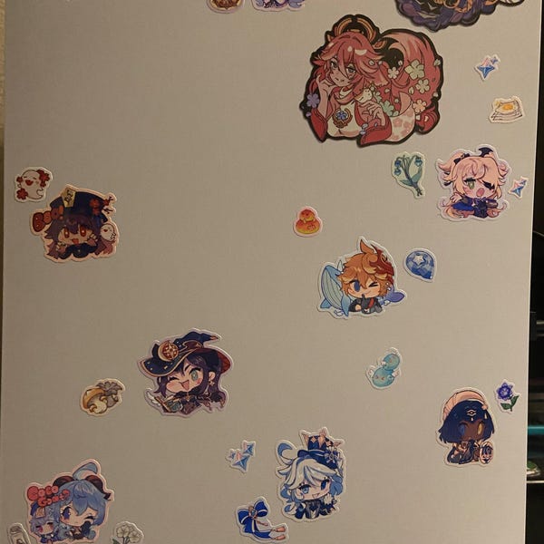 I-no Sticker and Print Combo, Guilty Gear Strive FGC, A5 Print 2.25 ...