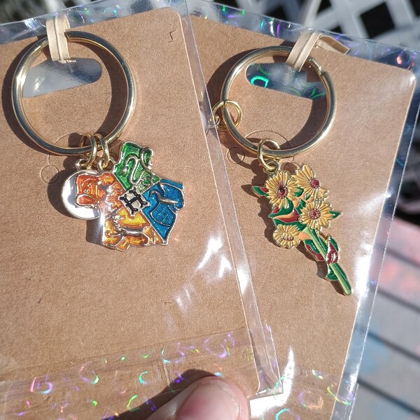 Monstera Green Leaves Keychain for Girls - Etsy