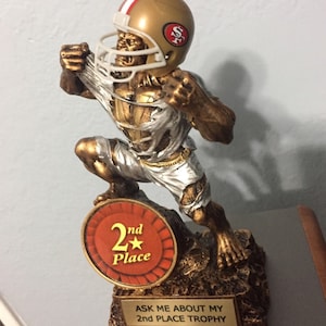 Golden Plunger You Stink Award with 3 lines of custom text | Etsy