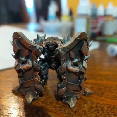 Dragonborn Berserker Miniature Mauler Dungeons and Dragons Mini RPG ...