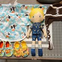 PDF Memory Doll Boys Sewing Pattern Rag Doll Easy Pattern - Etsy Australia