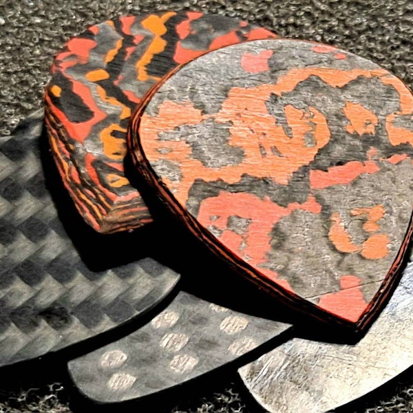1 Mm JAZZ Guitar Pick, Carbon Fiber Guitar Pick, Gift for Boyfriend ...