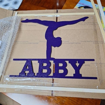 Personalized Dance Door or Wall Sign, Dancer Decoration Name - Etsy