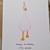 Cute Geese Sticker Pack, Handmade Farm Animal Laptop Stickers, Bird ...