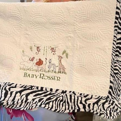 Nautical Anchor Quilt Label Custom Anchor Quilt Label Sublimation Quilt ...