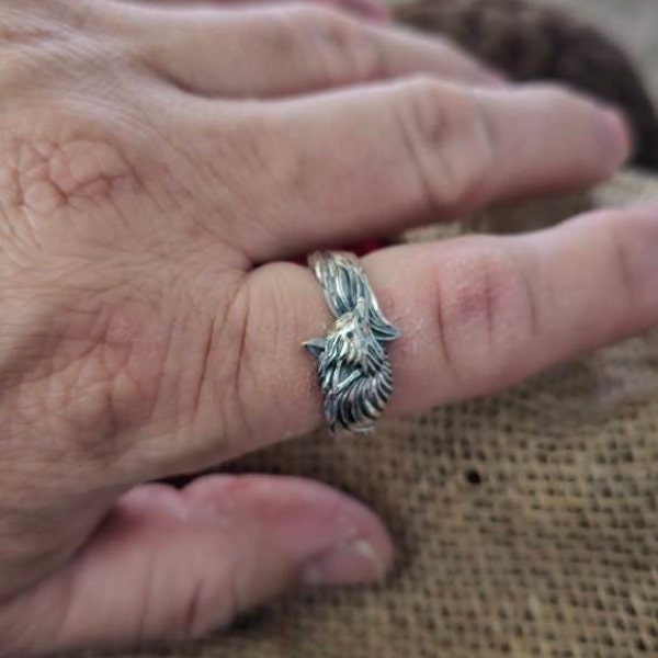 Ring of Telekinesis, Handcrafted 925 Sterling Silver Intricate Psychic ...