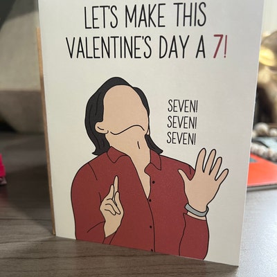 VALENTINE'S DAY Monica 7 Friends Card Friends TV Show, Friends, Monica ...