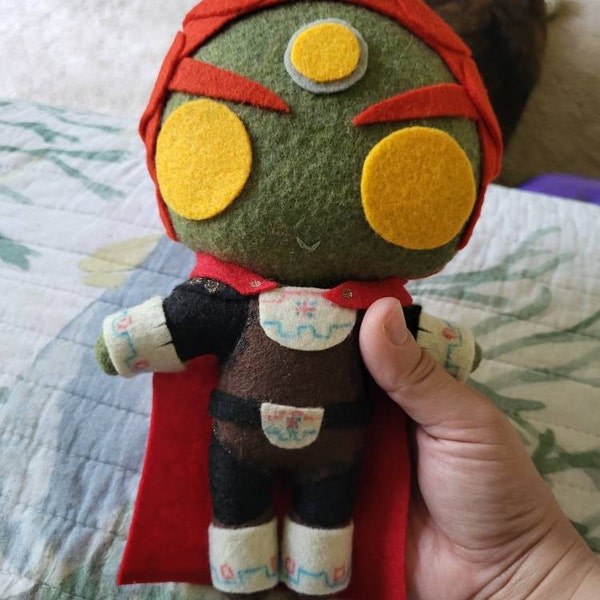 Legend of Zelda Ganondorf Inspired Plush Chibi Kawaii Cute Fanart - Etsy
