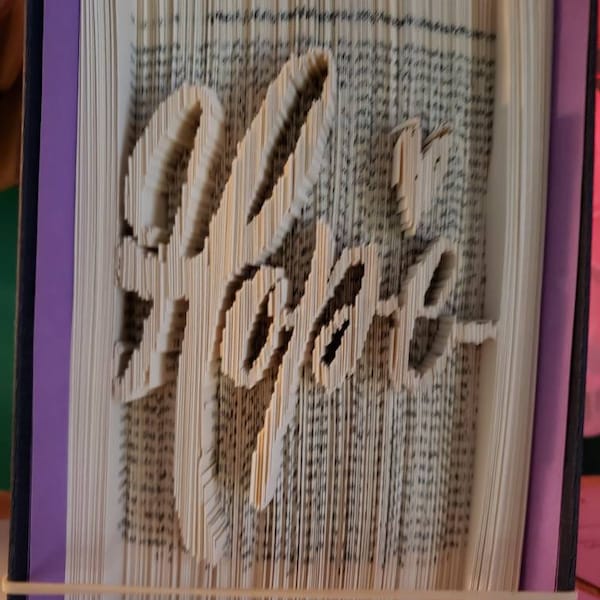 Book Folding Cut & Fold Pattern_treble_bass_clef_musician_music_heart ...