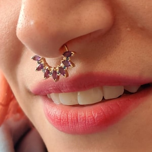 Cartilage Earring 14k Solid Gold Barbell Ear Piercing | Etsy