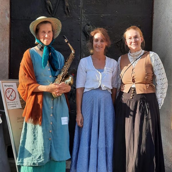 Beautiful Antique Bloch Pointe Ballet Shoes With Antique Lace and Antique Buckles Embellishment ...