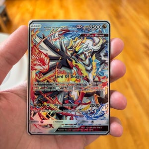 The Undefeatable Red Gx Pokemon Card - Etsy