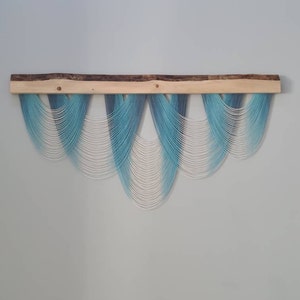 Dip Dye Macrame Wall Hanging Fiber Art Fiber Art Wall - Etsy