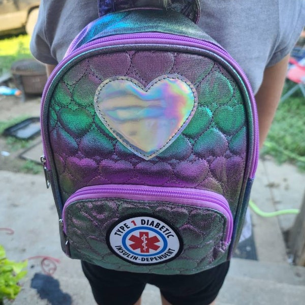 Type 1 Diabetic Patch, Insulin Dependent Medical Alert Diabetes Patch ...