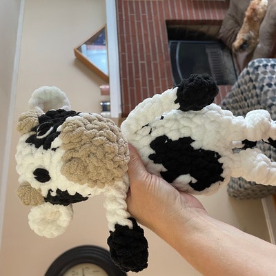 MINI Clemmie Cow Knotted Lovey Crochet Cow PATTERN - Etsy