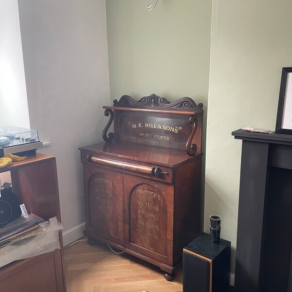 Vintage French Shabby Chic Painted Armoire 2 Door Wardrobe Breakdown ...