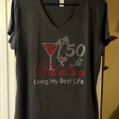 Chapter any Age Est any Year Bling Birthday Shirt, Birthday Bling Shirt ...