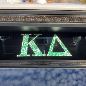 Kappa Delta KD Sorority Decal 2x3 Regular Color and - Etsy