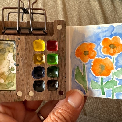 Travel Watercolor Paint Set, Watercolor Palette, Artist Paint Palette ...