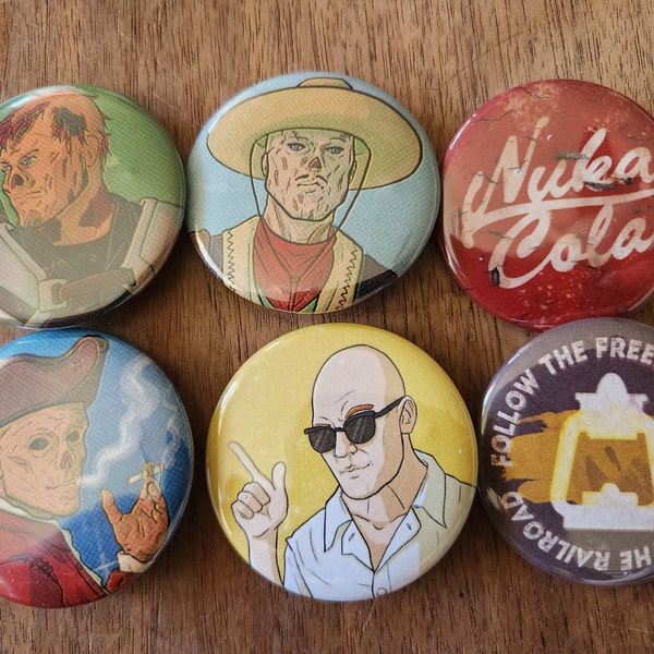 Nuka Flavors - 8 Button Set - Etsy