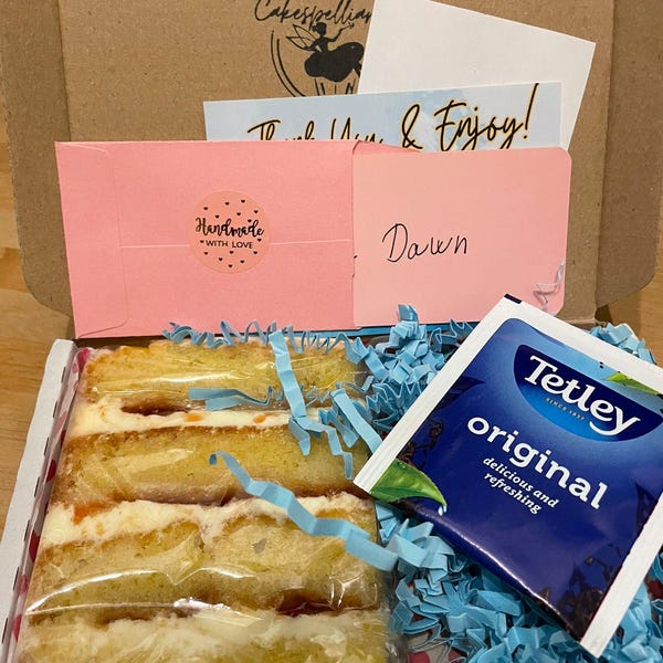 Letterbox Cake Slices - SPECIAL FLAVOURS - Birthday Cake - 4 Cake ...