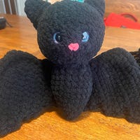 PATTERN: Plush Binx the Bat Pattern Amigurumi Chunky Bat Pattern Super ...