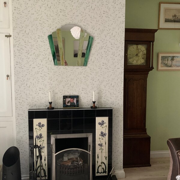 Art Deco 1930s Vintage Style Fan Mirror - Etsy