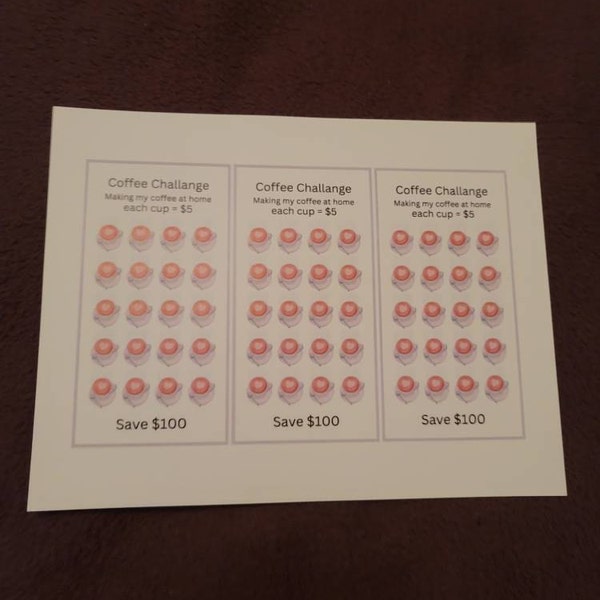 Printable December Saving Challenge - Etsy