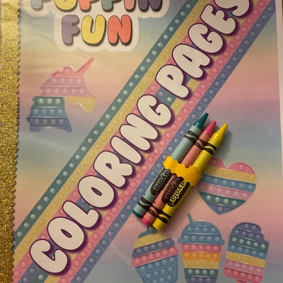 POP IT Coloring Pages, Pop It Party Favors, Pop It Coloring, Bubble Pop ...