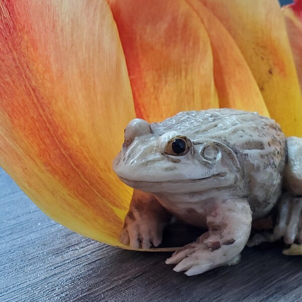 Vintage Red Resin Tiger - Etsy