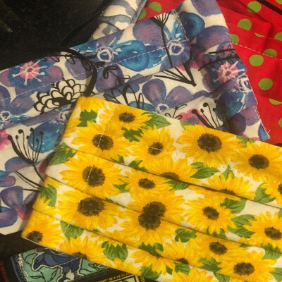 Face Mask PDF Pattern Digital Download 3 Sizes With Written ...