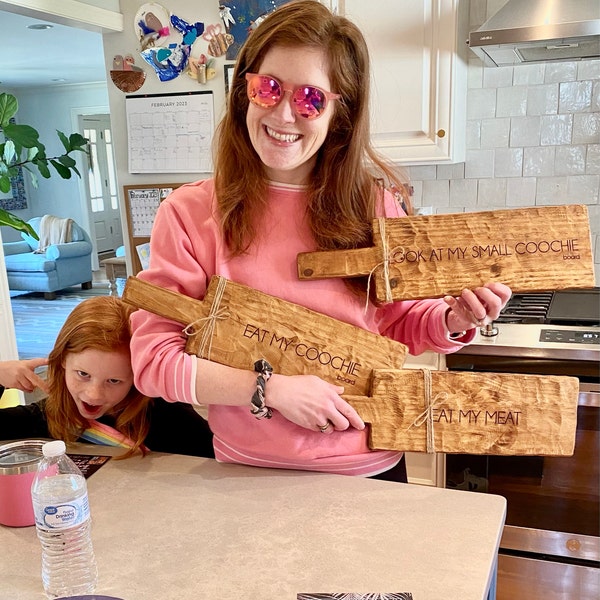 Look at My Small Coochie Board Funny Gag Gift Hoochie Coochie Board ...