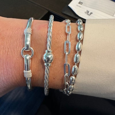 Cape Cod Shepards Twisted Nautical Knot Bracelet. Handmade in .925 ...