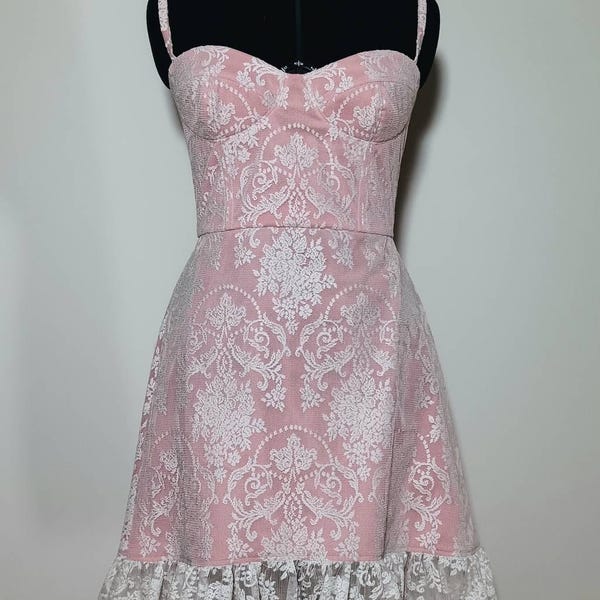 Corset Dress Pattern Cleo, Graduation Prom Bustier Dress Sewing Pattern ...