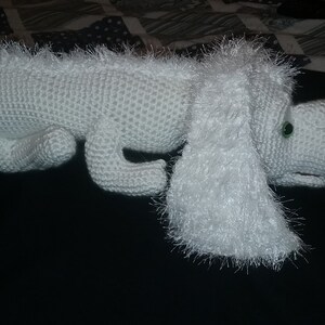 Amigurumi Crochet Pattern for Falkor Inspired Luck Dragon. | Etsy UK