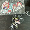 SQUID SISTERS Double Sided Acrylic KEYCHAIN With Dangle Charm - Etsy