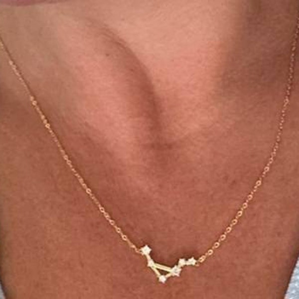 Gold Necklace, Solid Gold Chain, Tiny Gold Chain, Dainty Gold Chain ...