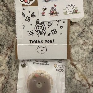 Snoopy Thank You Stickers Circle Sticker Small Business Owner Packing ...