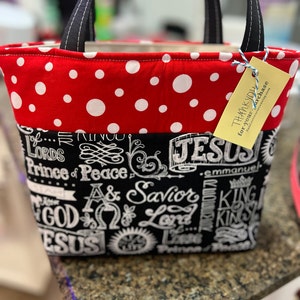 Scripture Case, Small Tote, LDS Scripture Bag, LDS Scripture Tote ...