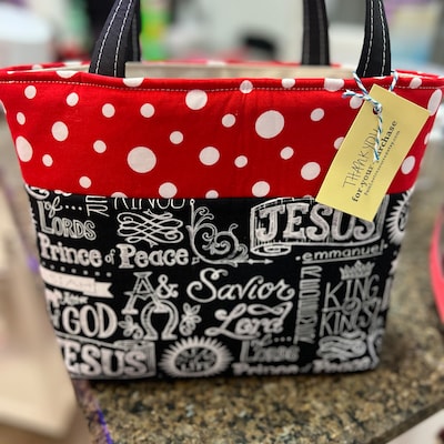 Scripture Case, Small Tote, LDS Scripture Bag, LDS Scripture Tote ...