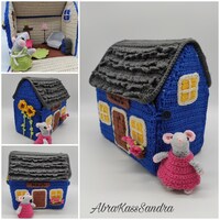 Grandma Mouse's House Crochet Pattern - Etsy UK