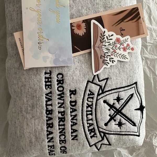 Down the Bond Postal Service Embroidered Crewneck Sweatshirt: Bookish ...