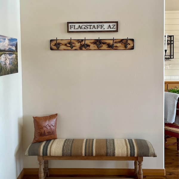 Custom Wood Sign, Custom City Name Sign, City Name Sign, Housewarming ...