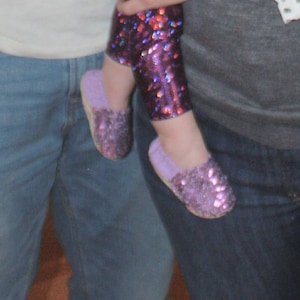 Purple Sequin Shoes, Mermaid Shoes - Etsy
