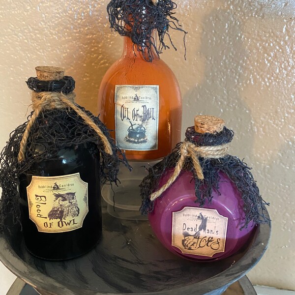 Hocus Pocus Inspired Potion Labels - Etsy