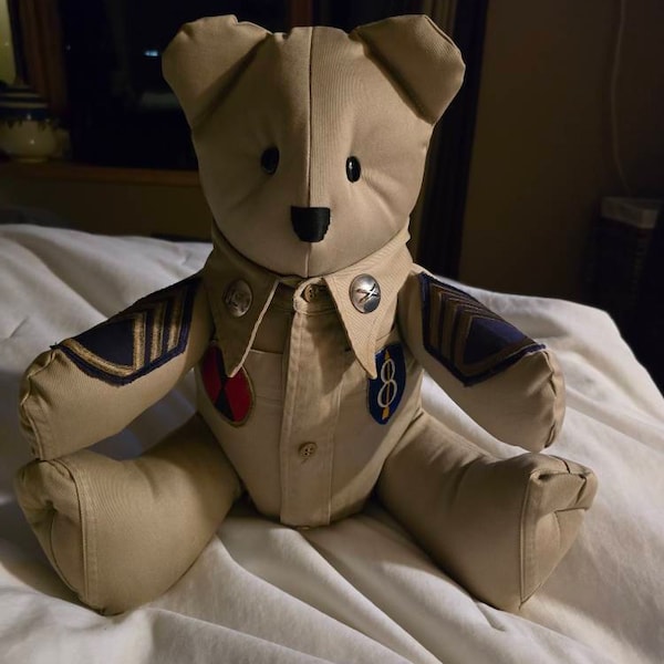 Memory Bears Keepsake Teddy Bears( Custom Made From Your Loved Ones ...