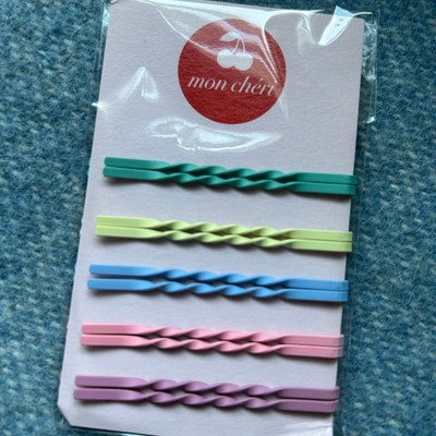 Gold Hair Bun Clips Minimalist French Hair Barrette Hair Bun Holder ...