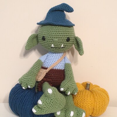 Goblin, Goblin Crochet Pattern, Crochet Goblin, Goblin Tutorial ...